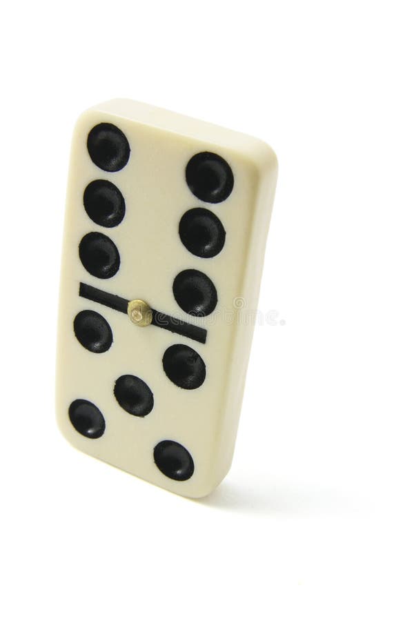 Domino Single stock photo. Image of pattern, domino, spotted - 17480624