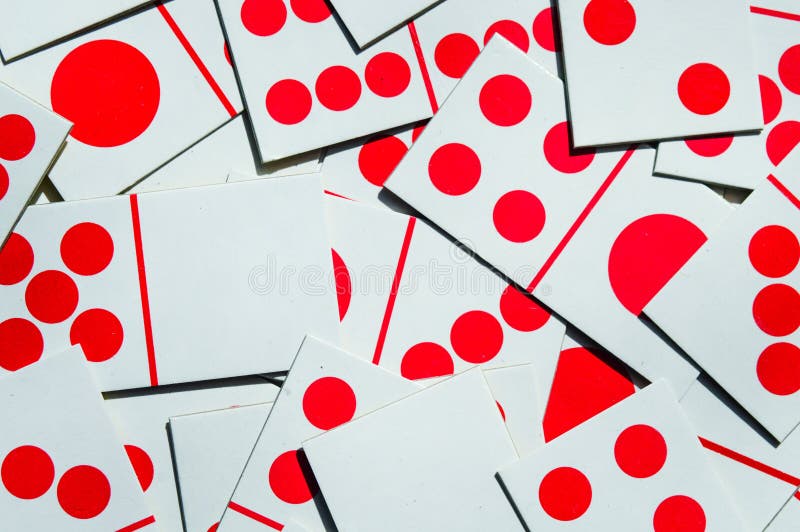 Domino Cards Fill the Entire Frame Stock Photo - Image of gambling ...