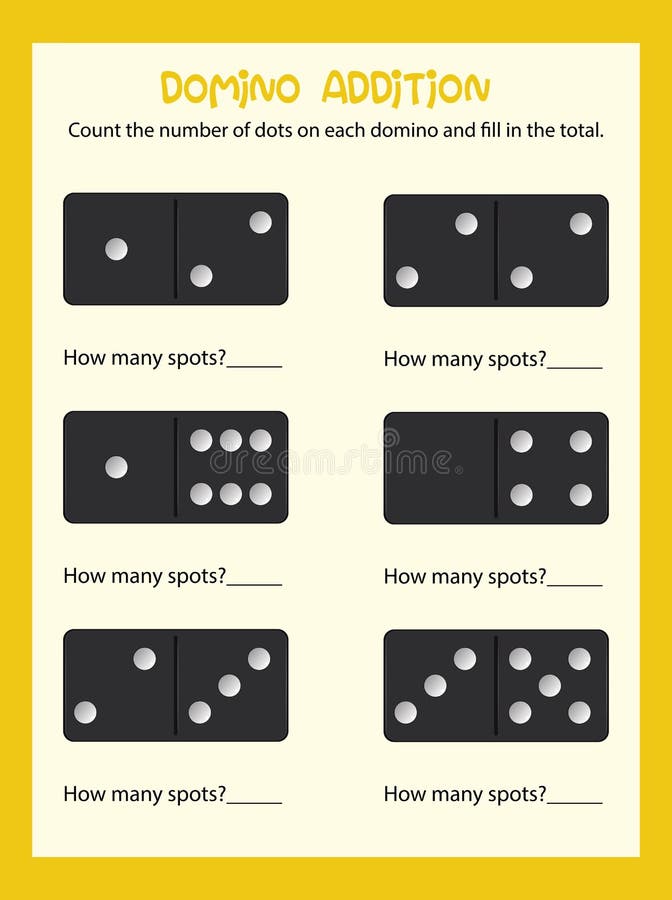 Domino Math Stock Illustrations – 120 Domino Math Stock Illustrations ...