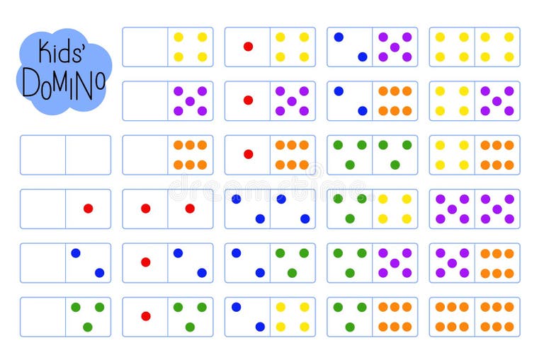 Educational Domino Stock Illustrations – 231 Educational Domino Stock ...