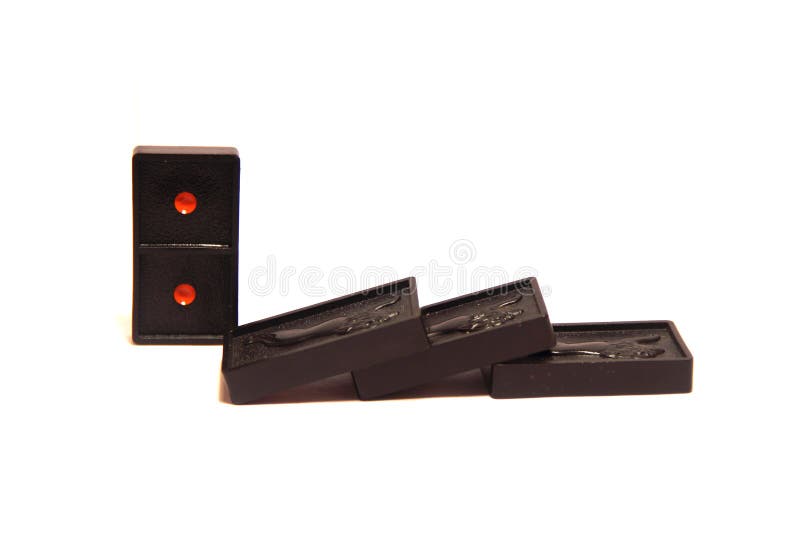 Domino row closeup stock photo. Image of falling, domino - 42905628