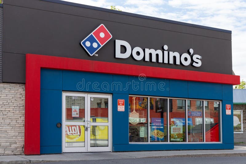 Domino s Pizza building editorial image. Image of entrance - 323676035