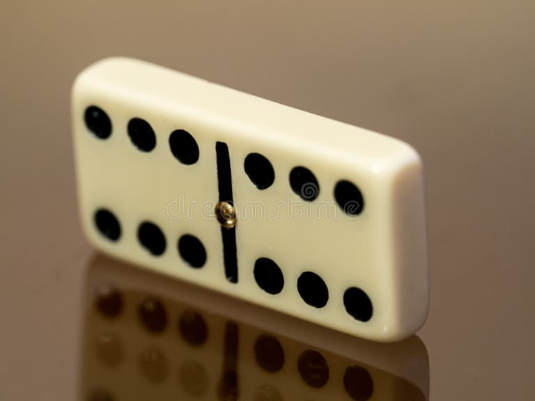 Domino token stock photo. Image of strategy, domino - 182648954