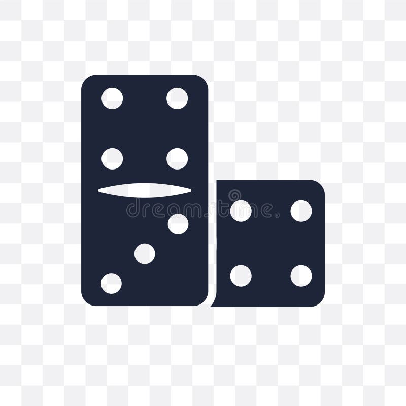 Domino Transparent Icon. Domino Symbol Design from Arcade Collection ...