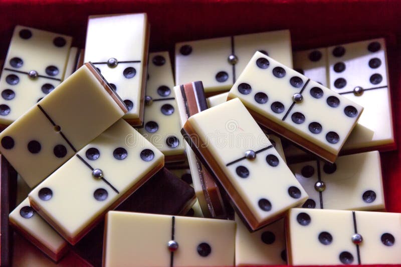 Domino stock image. Image of domino, playing, dominoes - 55003483