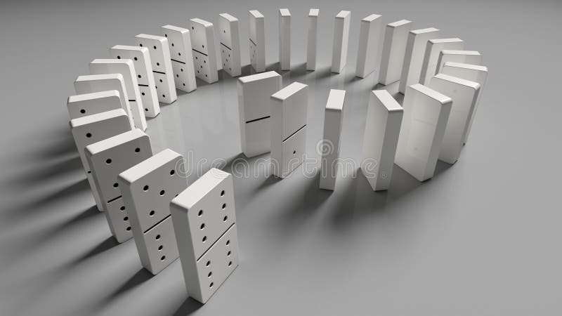 Starting Domino Stock Illustrations – 19 Starting Domino Stock ...