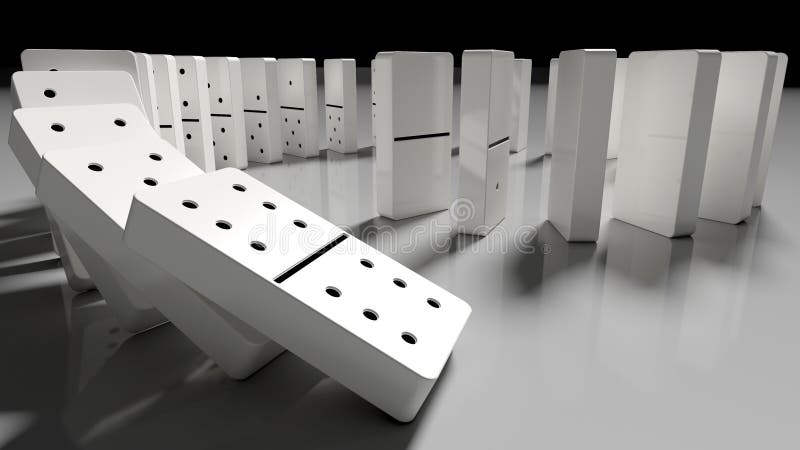 Starting Domino Stock Illustrations – 19 Starting Domino Stock ...