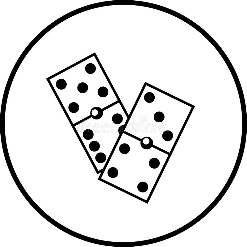 Double Six Dominoes Printables Sketch Coloring Page