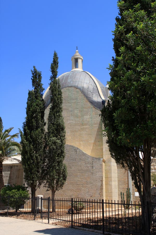 Dominus Flevit Church stock photo. Image of land, faith - 20043994