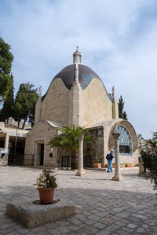 Dominus Flevit Church in Jerusalem, Israel Editorial Image - Image of ...