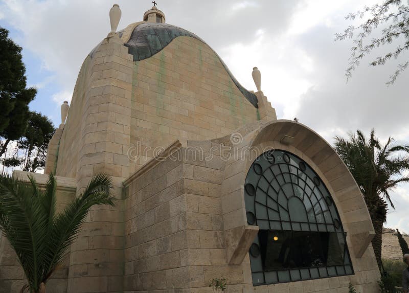 Dominus Flevit Church stock image. Image of history, bible - 60911603