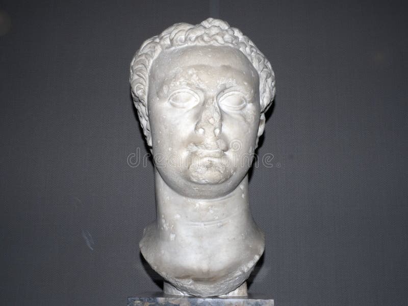 Domitian Roman Emperor Portrait. Sculpted by Alfonso Lombardi in 1497 ...