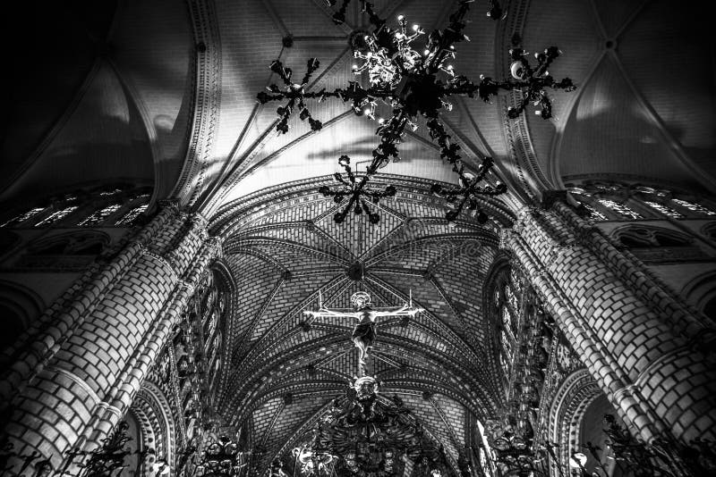 Gotisk-stil Byggnad Av Stadshuset Och Folket I Den Centrala Fyrkanten ...