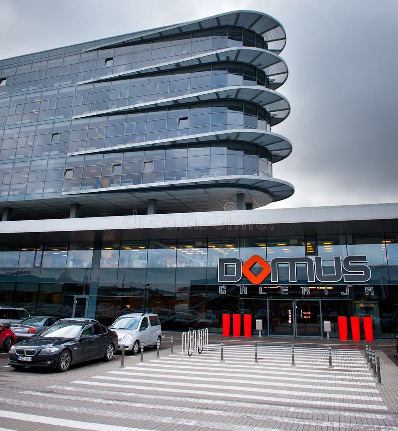 Domus Gallery in Vilnius, Lithuania Editorial Photo - Image of dark, architecture: 37487566