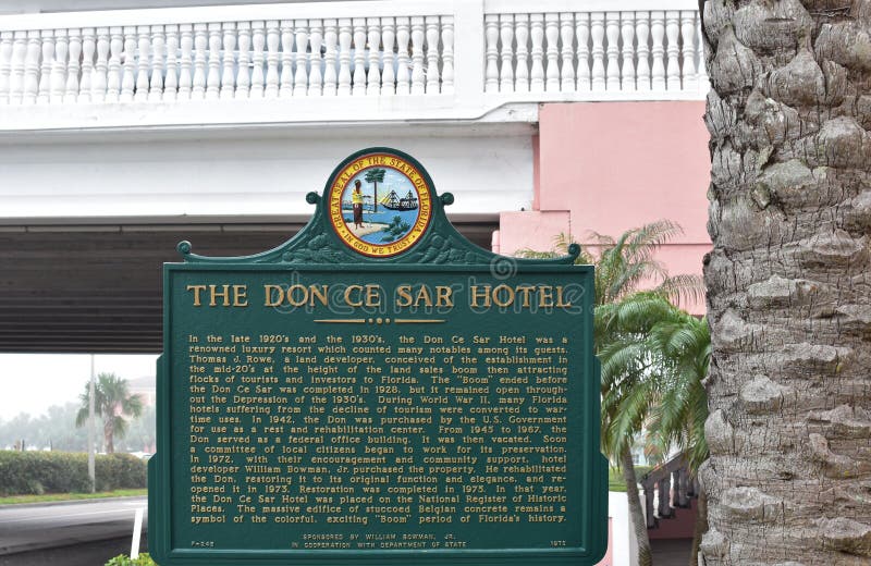 The Don CeSar Hotel - St. Pete Beach, Florida Editorial Image - Image ...