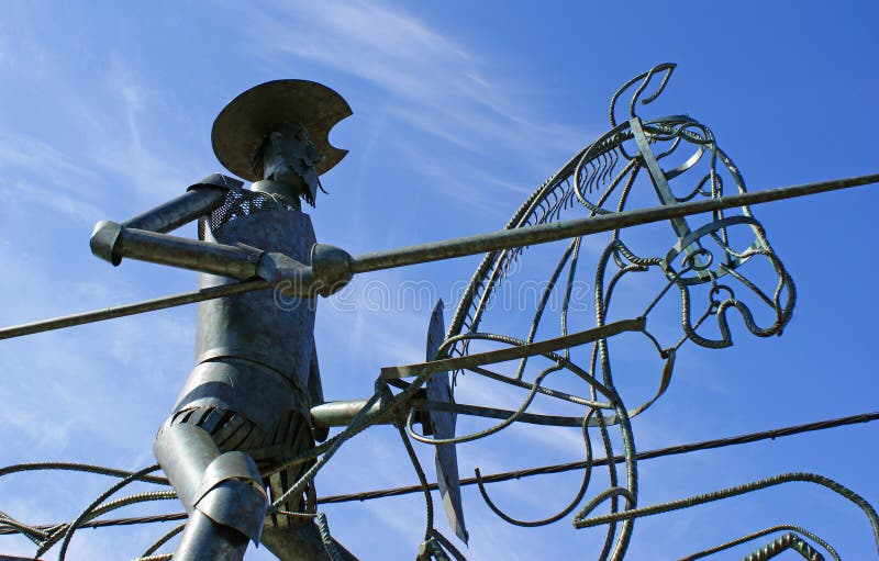 Don Quixote 3 editorial image. Image of quijote, statue - 85399505