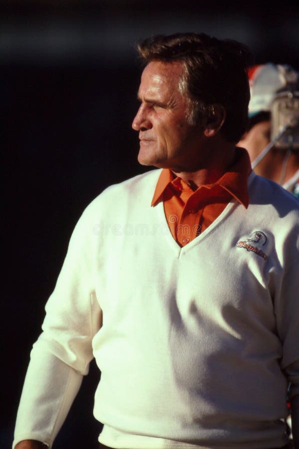 Don Shula Miami Dolphins foto editorial. Imagen de miami - 36711146