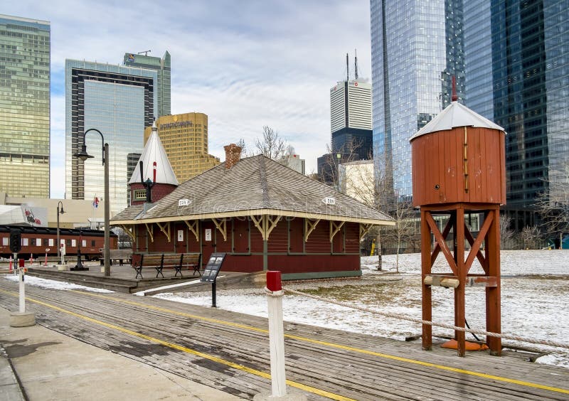 Don Station En El Museo Ferroviario De Toronto Foto de archivo - Imagen ...
