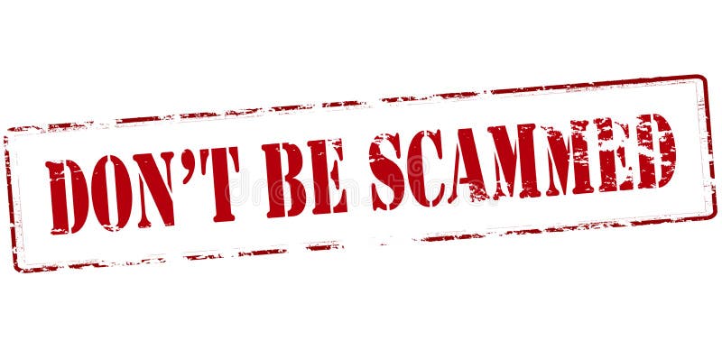 Don t be scammed stock vector. Illustration of scammed - 82272445