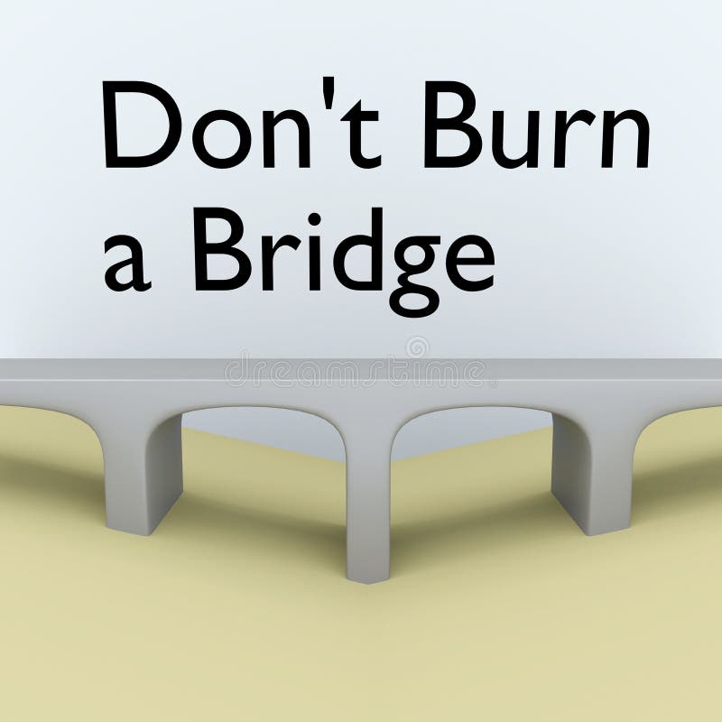 Dont Burn Your Bridges Emoji