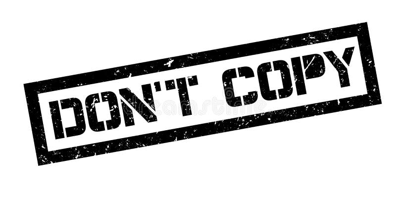 Do Not Copy rubber stamp stock vector. Illustration of facsimile - 88770158