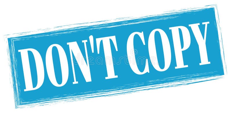 Don T Copy Stock Illustrations – 146 Don T Copy Stock Illustrations ...