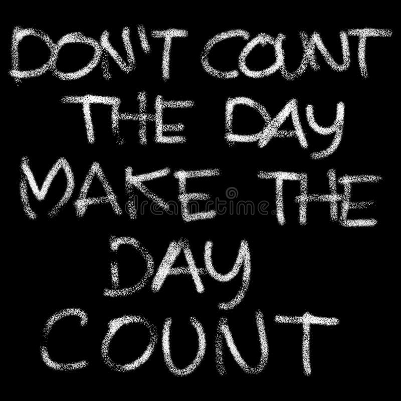 Don t count stock illustration. Illustration of basic - 238875705