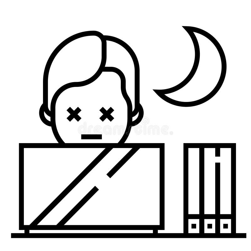 Working Overnight Stock Illustrations – 148 Working Overnight Stock ...