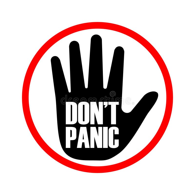 Don T Panic Icon Stock Illustrations – 106 Don T Panic Icon Stock ...
