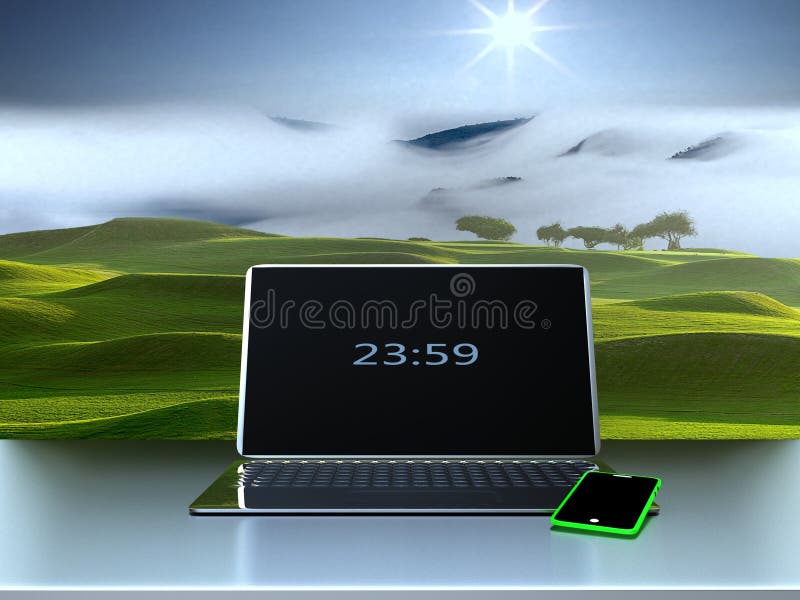 Don t work too late stock illustration. Illustration of exhausted ...