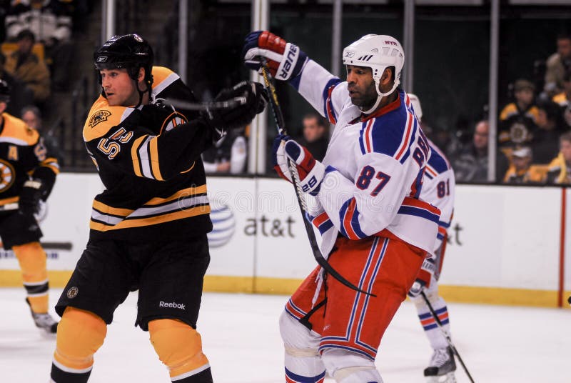 Donald Brashear, New York Rangers. Editorial Stock Photo - Image of ...
