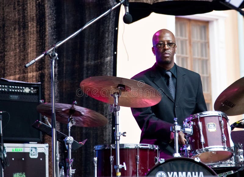 Donald Edwards editorial stock photo. Image of drummer - 9742518