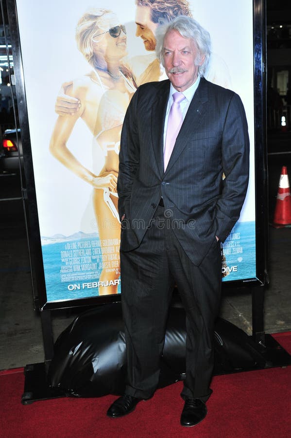 Donald Sutherland editorial photography. Image of premiere - 23752647