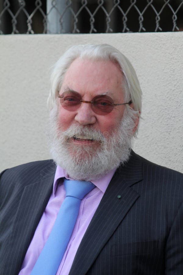 Donald Sutherland editorial photo. Image of fame, walk - 24817471