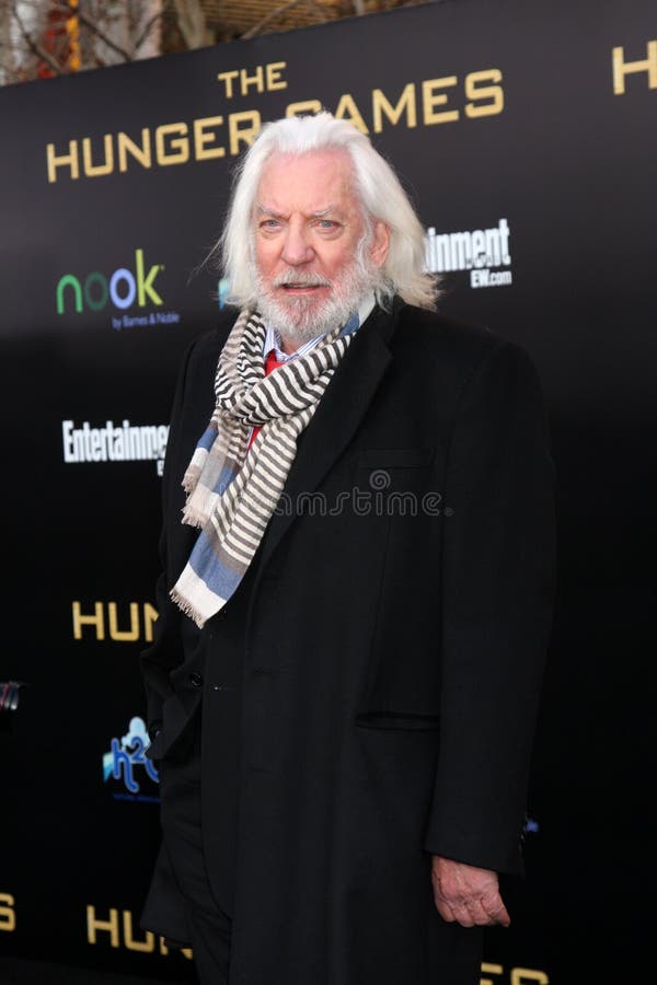 Donald Sutherland editorial photography. Image of games - 24893892