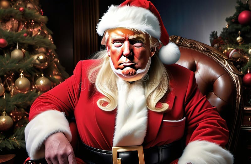 Donald Trump Playing for Santa Clause at 20-9-2024 Editorial ...