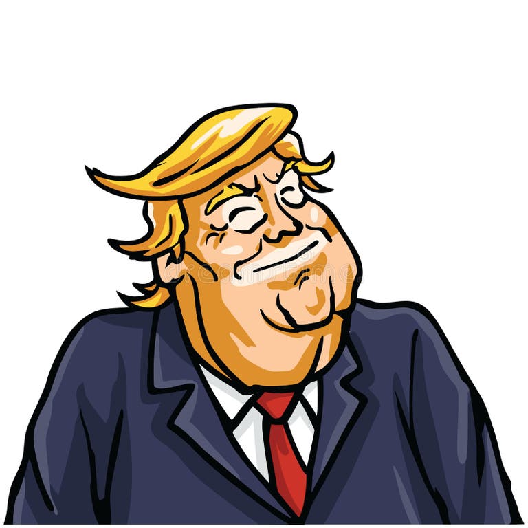 Donald Trump Face Stock Illustrations – 990 Donald Trump Face Stock ...
