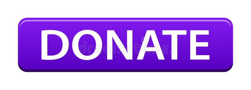 Donate - Purple Button stock illustration. Illustration of donation ...