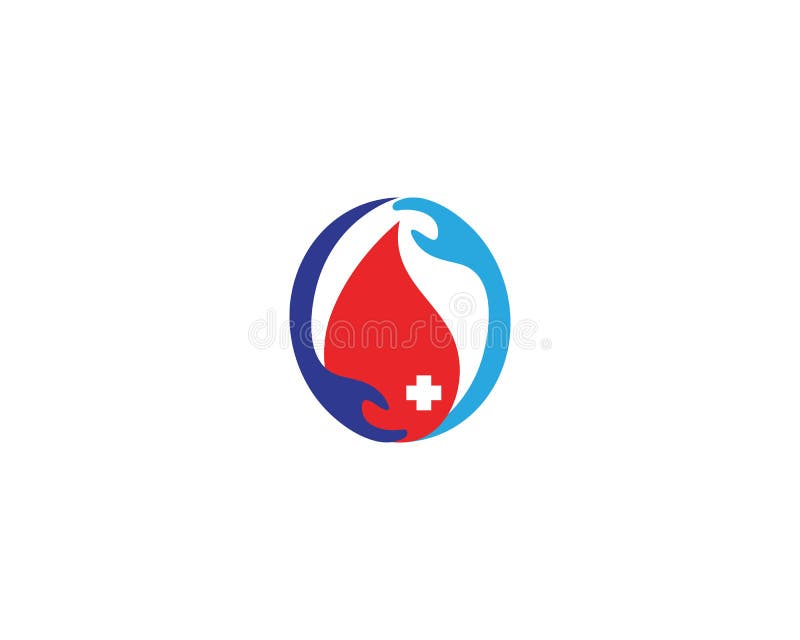 Donate Blood Icon with Medical Design Stock Illustration - Illustration ...