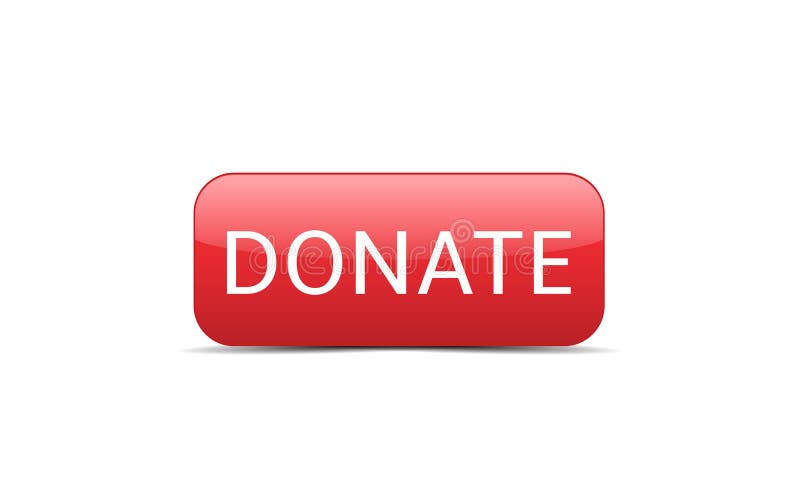 Donate button icon stock illustration. Illustration of isolated - 202207371
