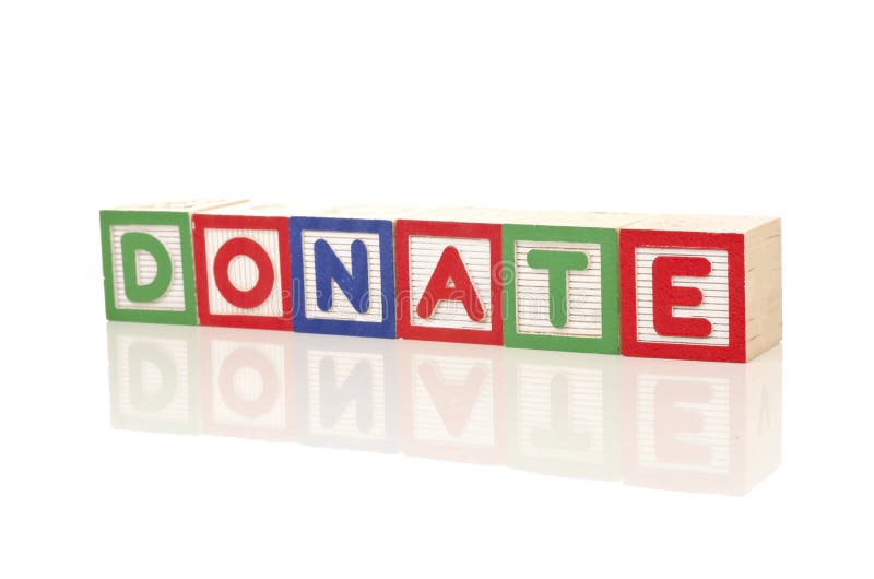 Hand Clicking Donate Button Stock Photo - Image of contribution, button ...