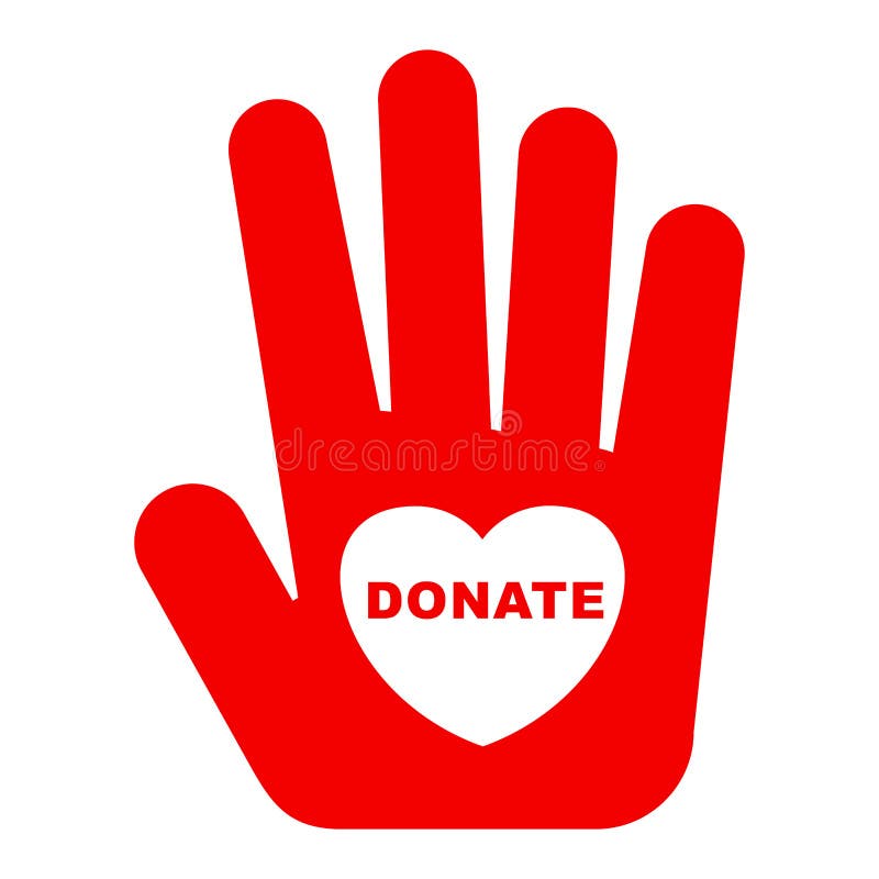 Donate logo concept stock vector. Illustration of donate - 112319175