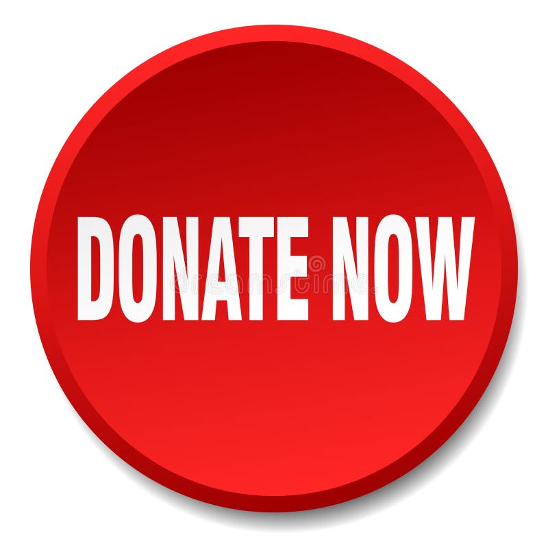 Donate now button stock vector. Illustration of website - 122781002