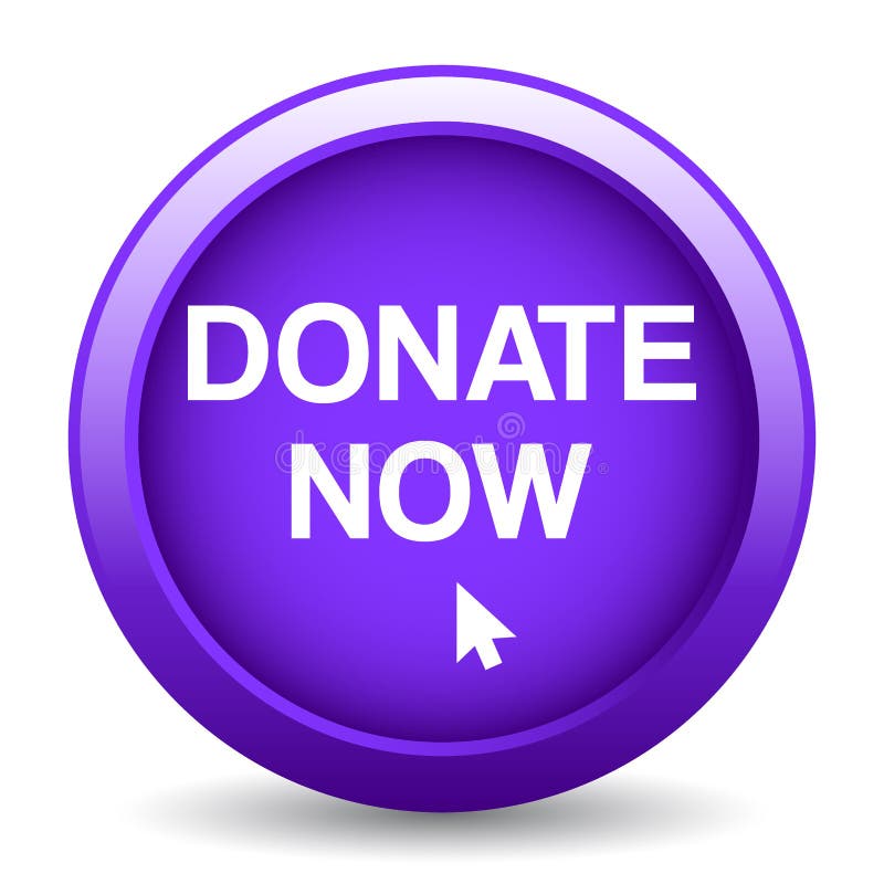 Donate now button stock illustration. Illustration of charitable ...