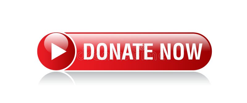 Donate now button stock illustration. Illustration of charity - 124397787