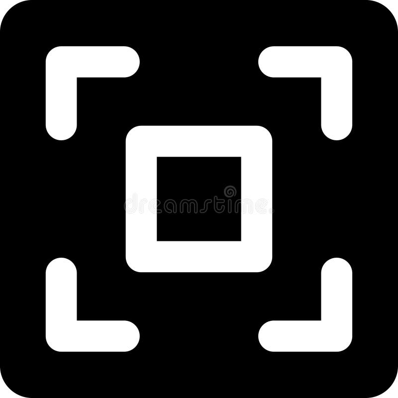 Donate with Qr Code Button Icon Vector Sign and Symbol Isolated on ...