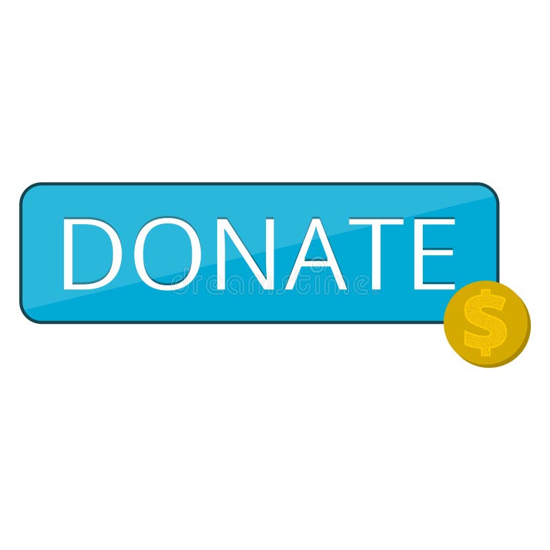 Donate sign, Donate icon stock vector. Illustration of homepage - 174399787