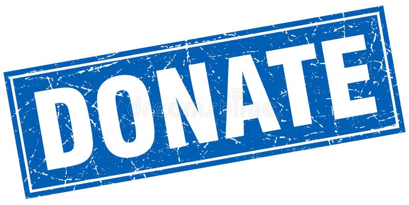 Donate stamp stock vector. Illustration of isolated - 125006219