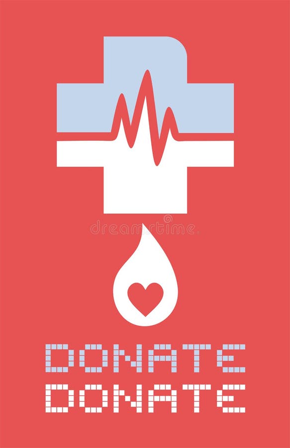 Donate symbol stock vector. Illustration of health, charity - 90586805