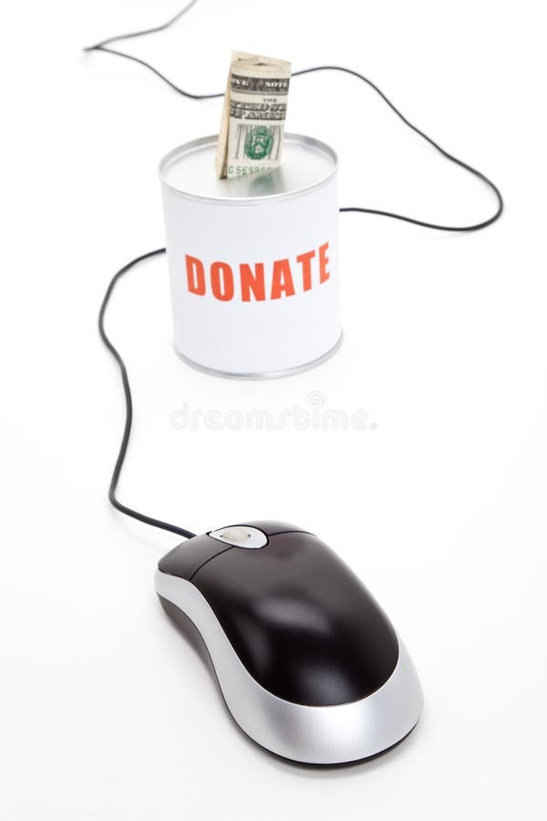 Online Donate stock image. Image of donation, help, cyberspace - 9110579